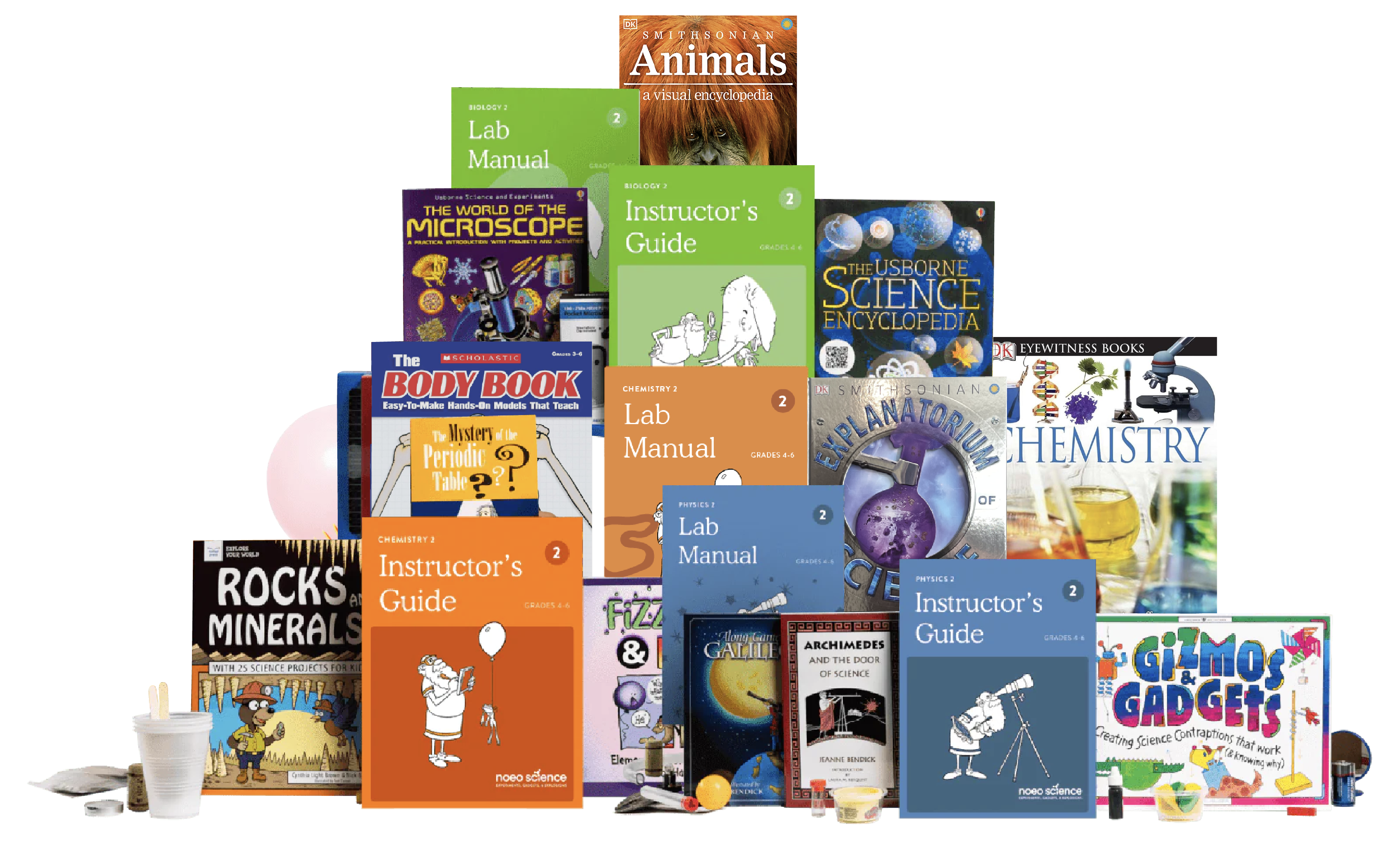 Noeo Science - Explorer Bundle: Biology, Chemistry, and Physics; Grades 4-6